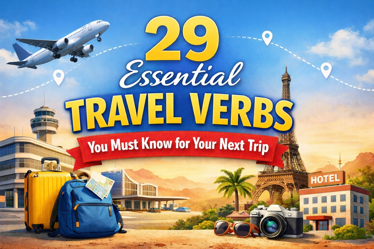 29 Travel Verbs You Must Know: Easy Guide for Every Traveler