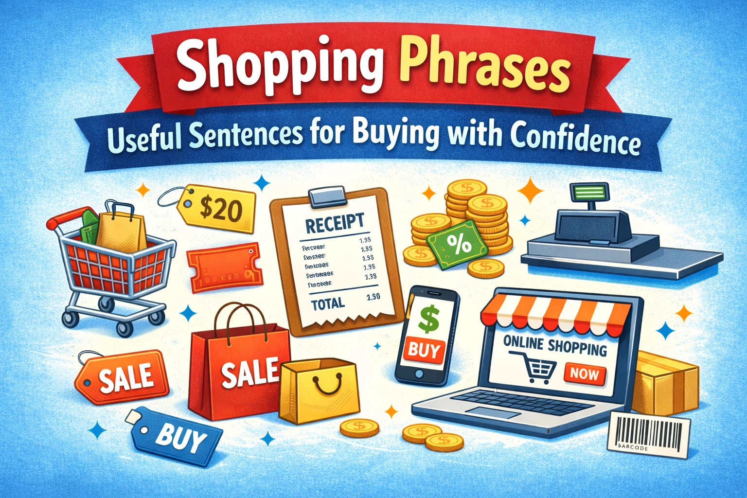 Essential Shopping Phrases for Everyday English Use