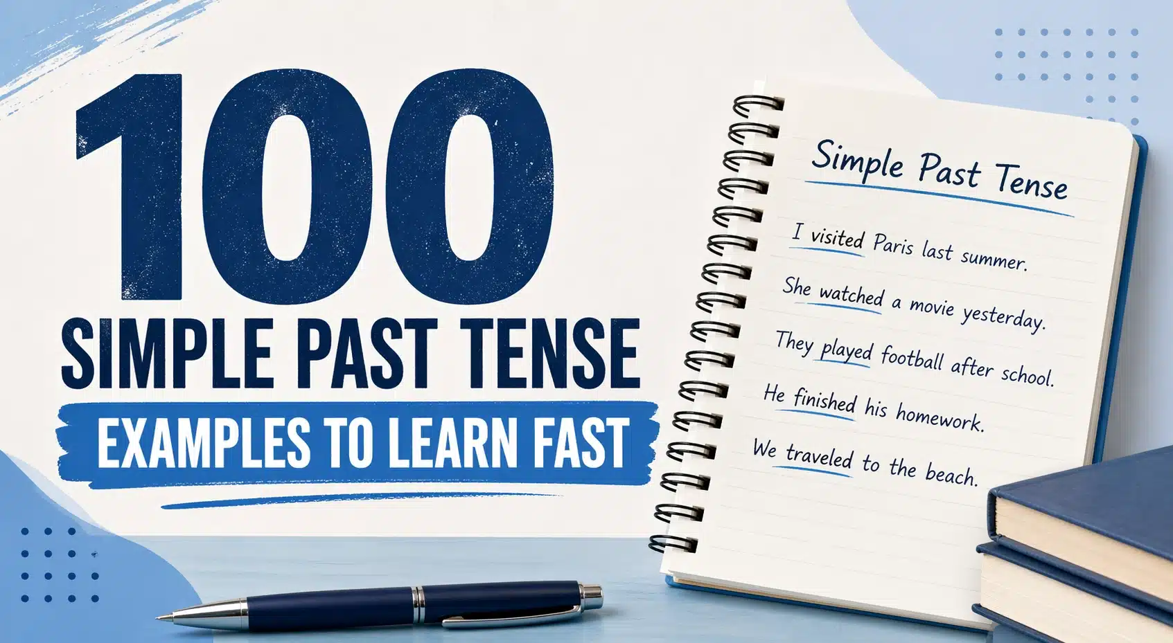 Easy Simple Past Tense Examples for Beginners